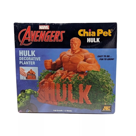 Toys | Marvel Avengers Chia Pet Hulk Decorative Planter | Poshmark